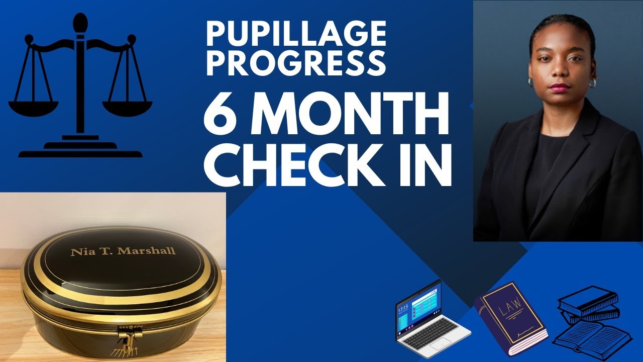 Pupillage Progress 6 Month Check In - YouTube