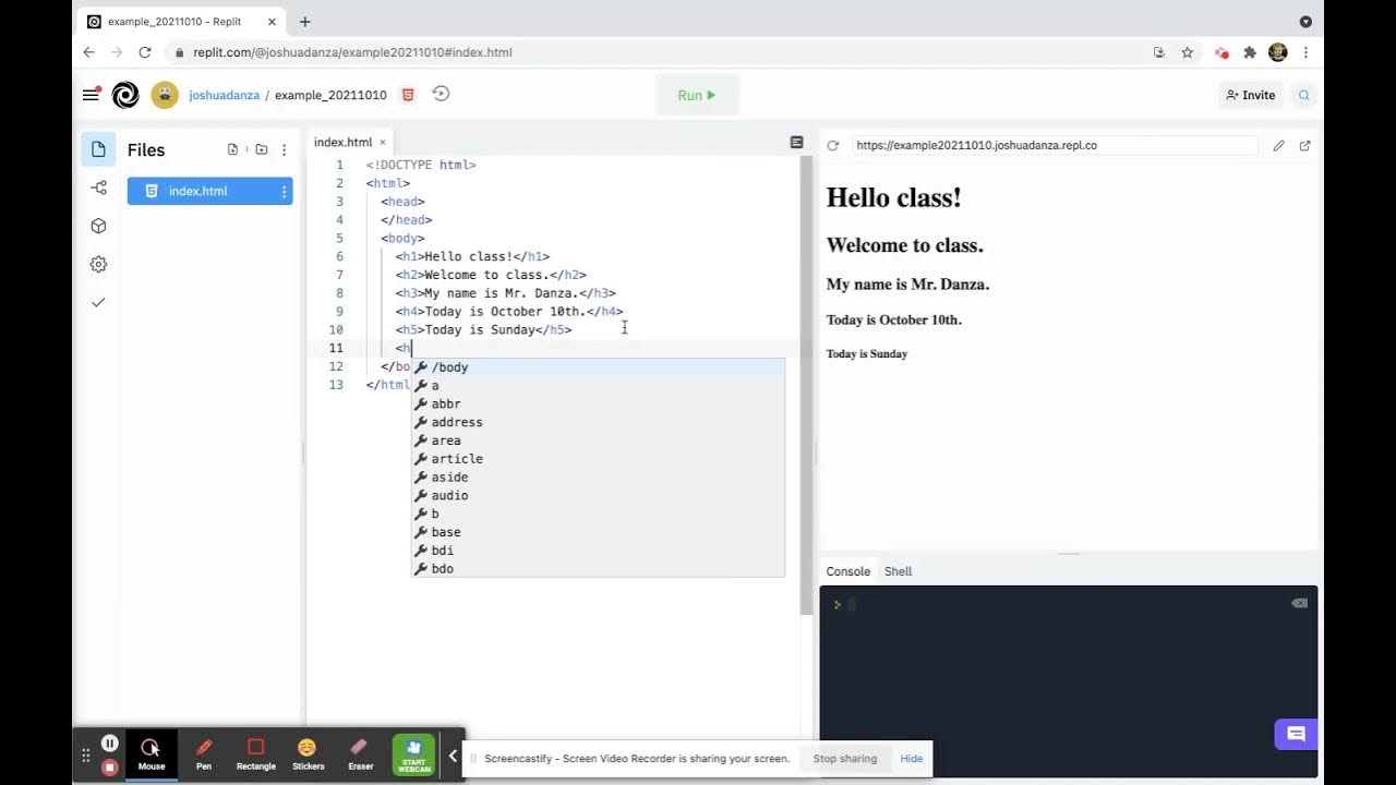 The h1, h2, h3, h4, h5, and h6 Headings | Intro To Web Technologies (HTML, CSS, JavaScript ...