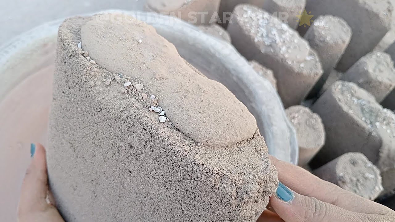 Milky Soft Gritty Celebration reform texture Dry Clay pot & Floor ...