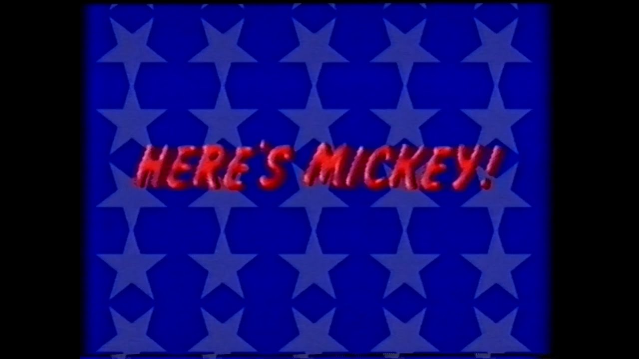 Here's Mickey Australian VHS Opening (Disney) 1995 - YouTube