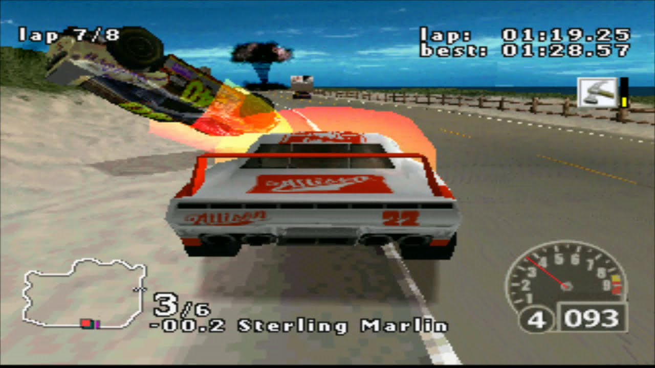 Nascar Rumble Gameplay (Blast Off) [Elite] {Standard} 8 Laps #1 - YouTube