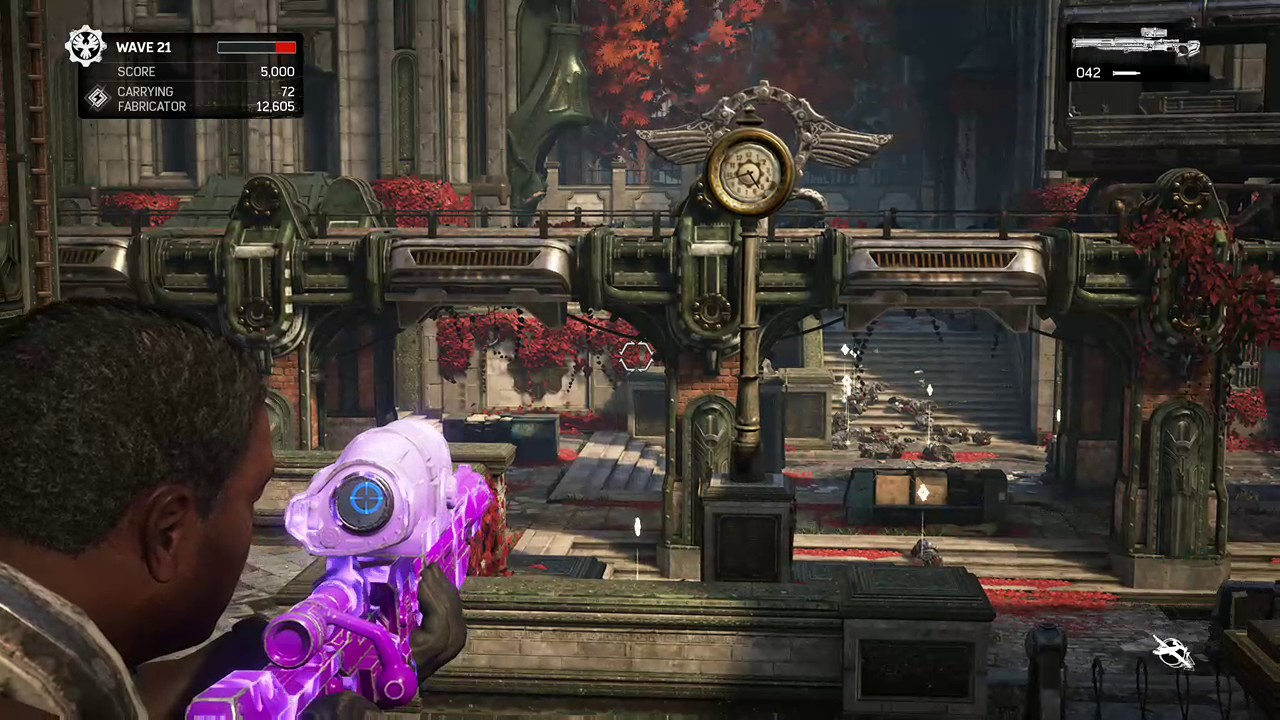 Gears of War 4: Horde Quad Snipe - YouTube