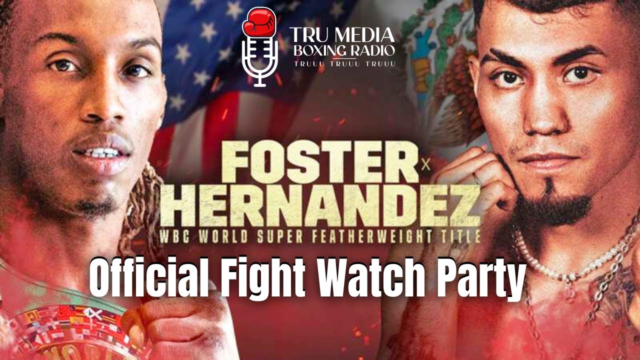 The Official O'Shaquie Foster vs Eduardo 'Rocky' Hernandez Fight Watch ...