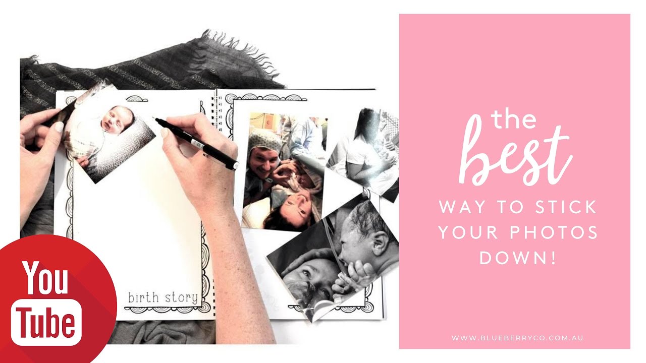 Stuck on how to stick your photos? - YouTube