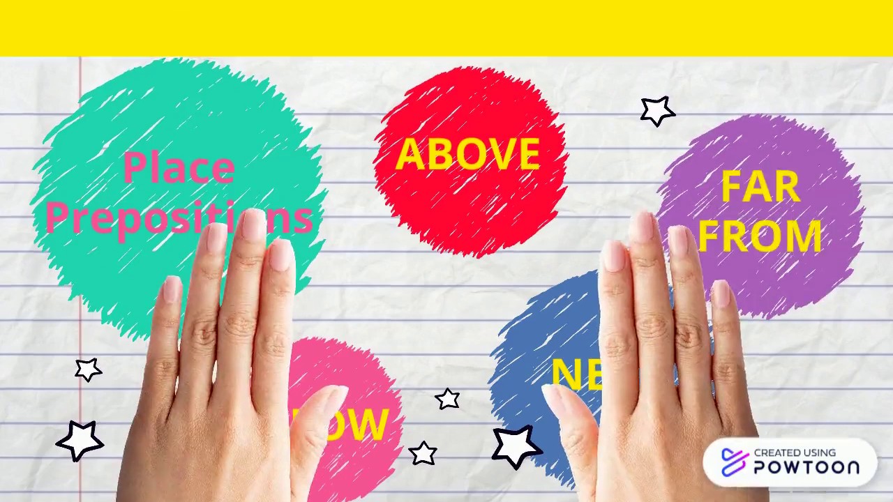 Place Prepositions 3: ABOVE, BELOW, NEAR and FAR FROM - YouTube