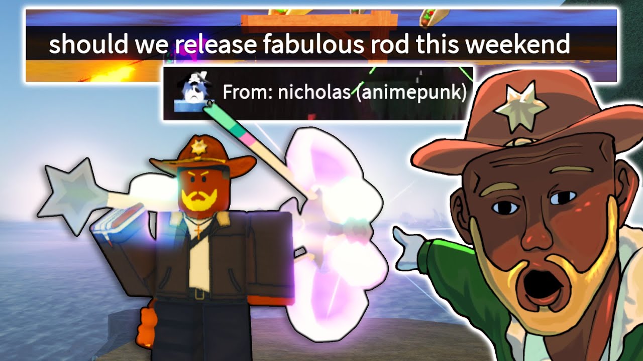 FISCH DEVELOPER FABULOUS ROD IS RELEASING... - YouTube