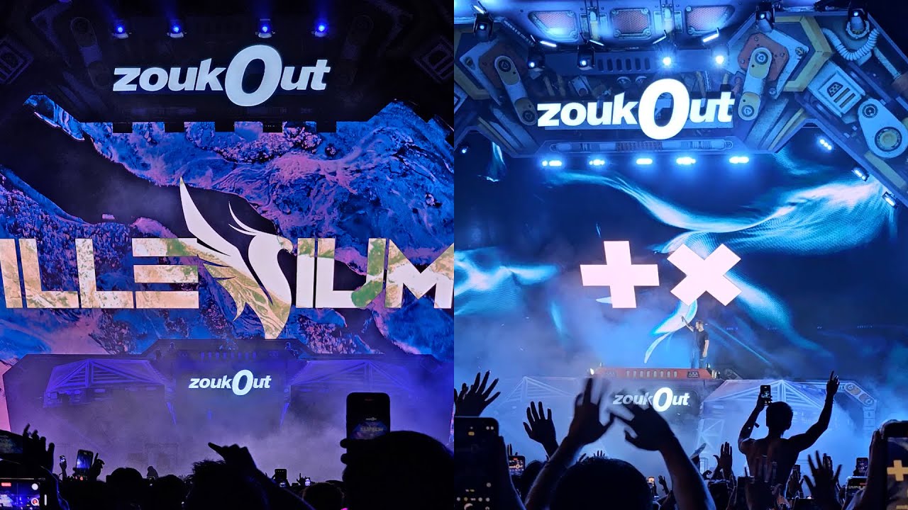 Martin Garrix & Illenium dj set full highlights | ZoukOut 2023 Day 2 - YouTube