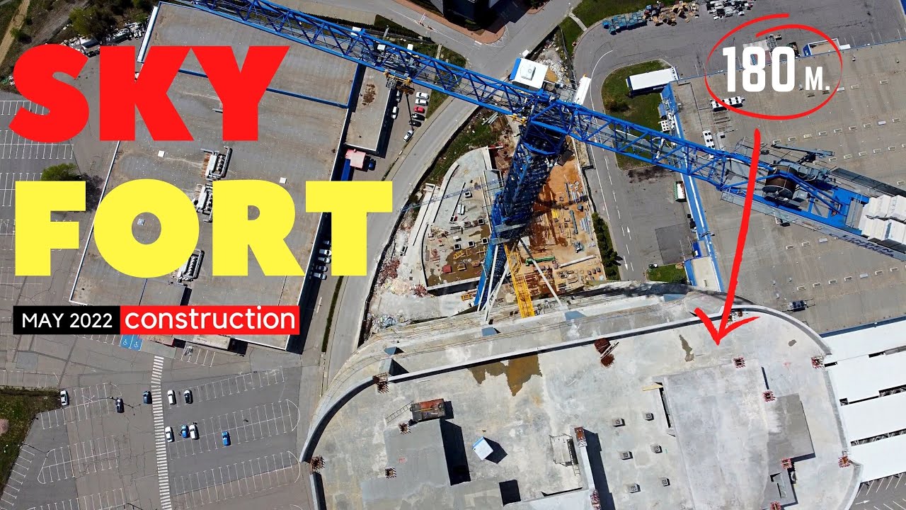 05.2022 Sky Fort || Най-високата сграда в България | 202 м. - YouTube