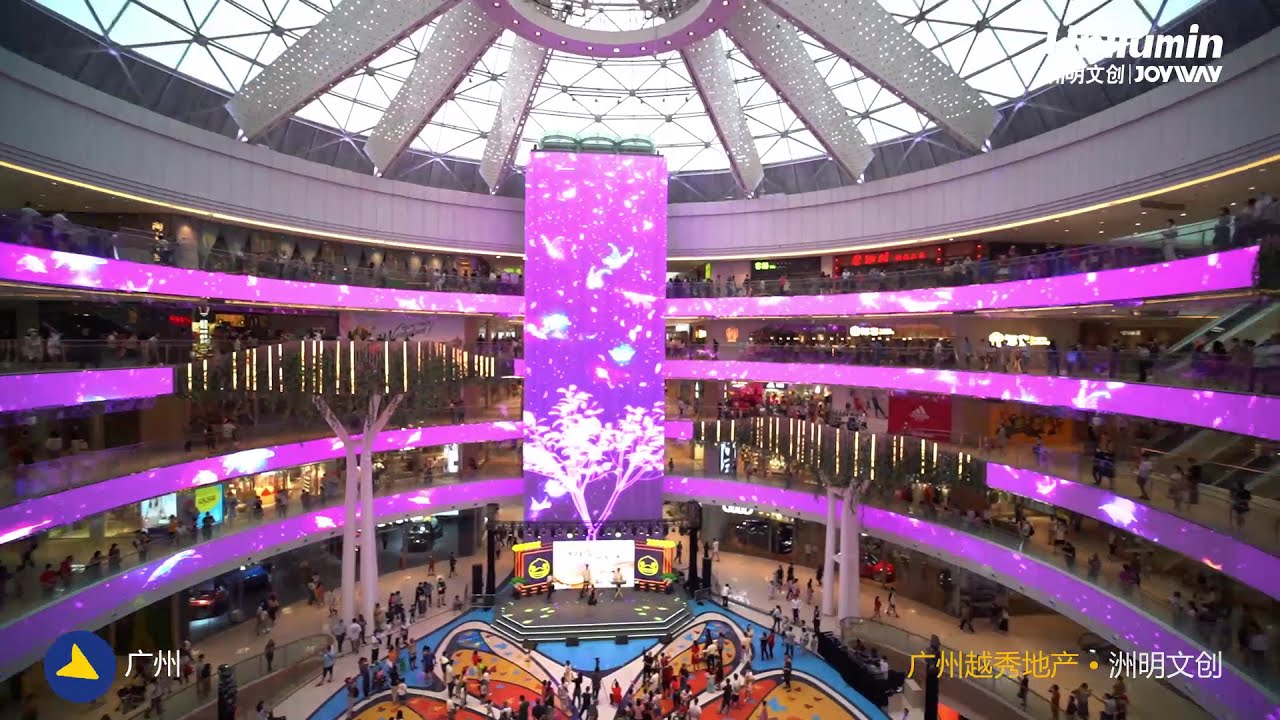 Transparent and mesh led display - YouTube