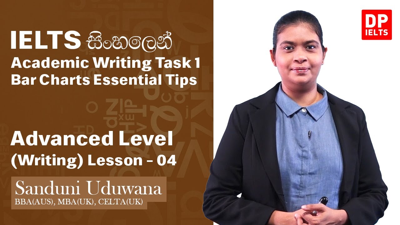 Advanced Level (Writing) - Lesson 04 | Bar Charts Essential Tips I ...