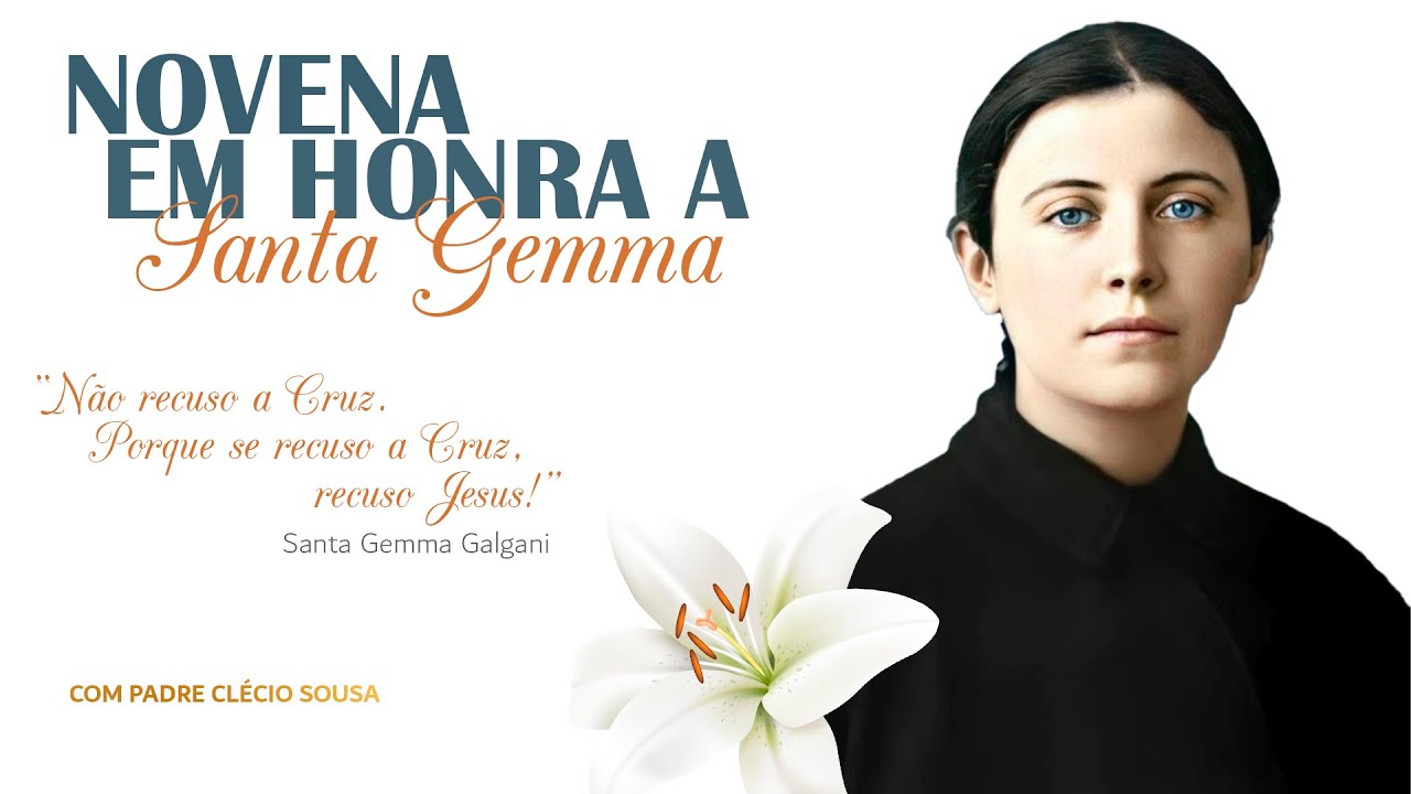 Novena em Honra a Santa Gemma 2º Dia - 03/04/24 - Com Padre Clécio ...