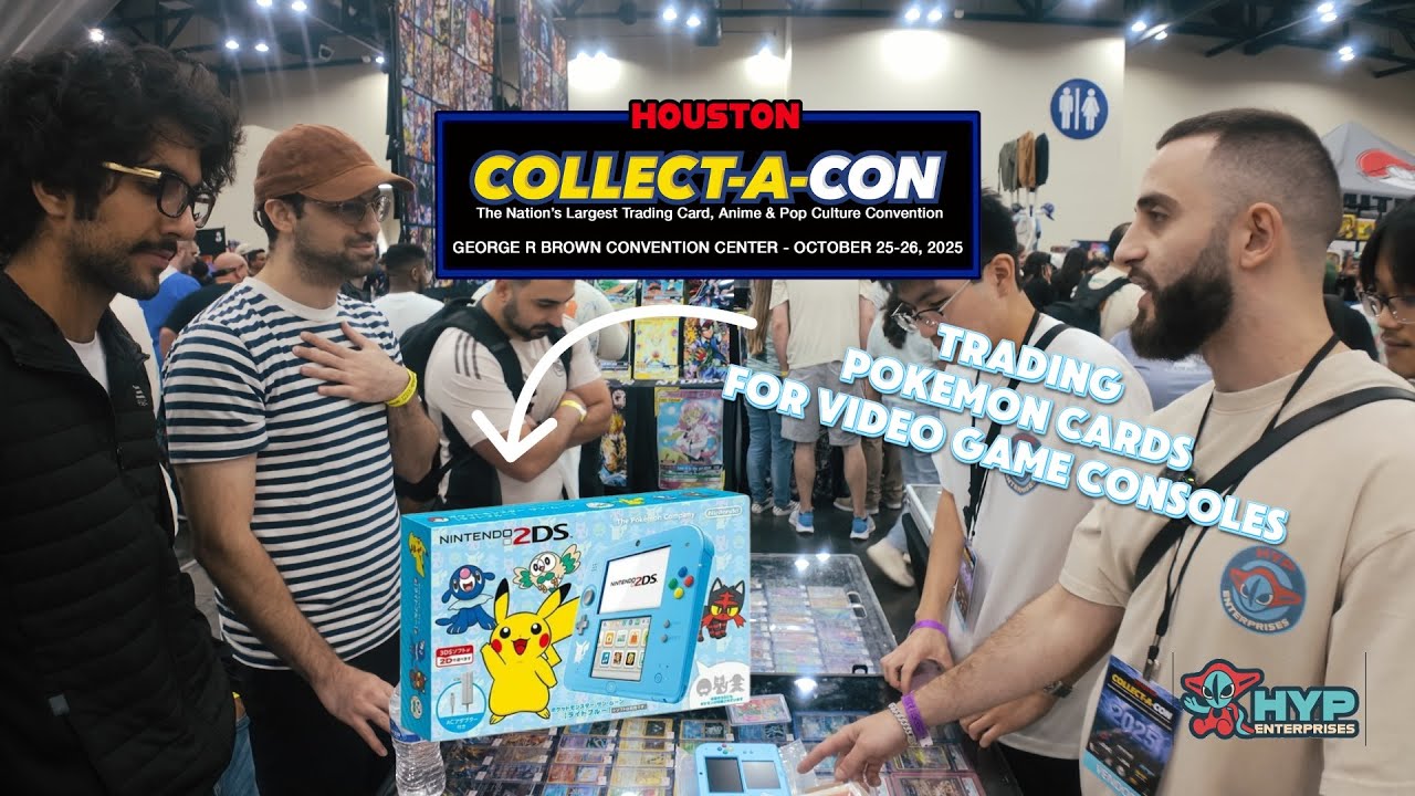 HOUSTON COLLECT A CON 2025 | VENDOR POV | OCT 25-26, 2025 - YouTube