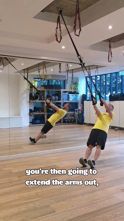 How to do a TRX Low Row - YouTube