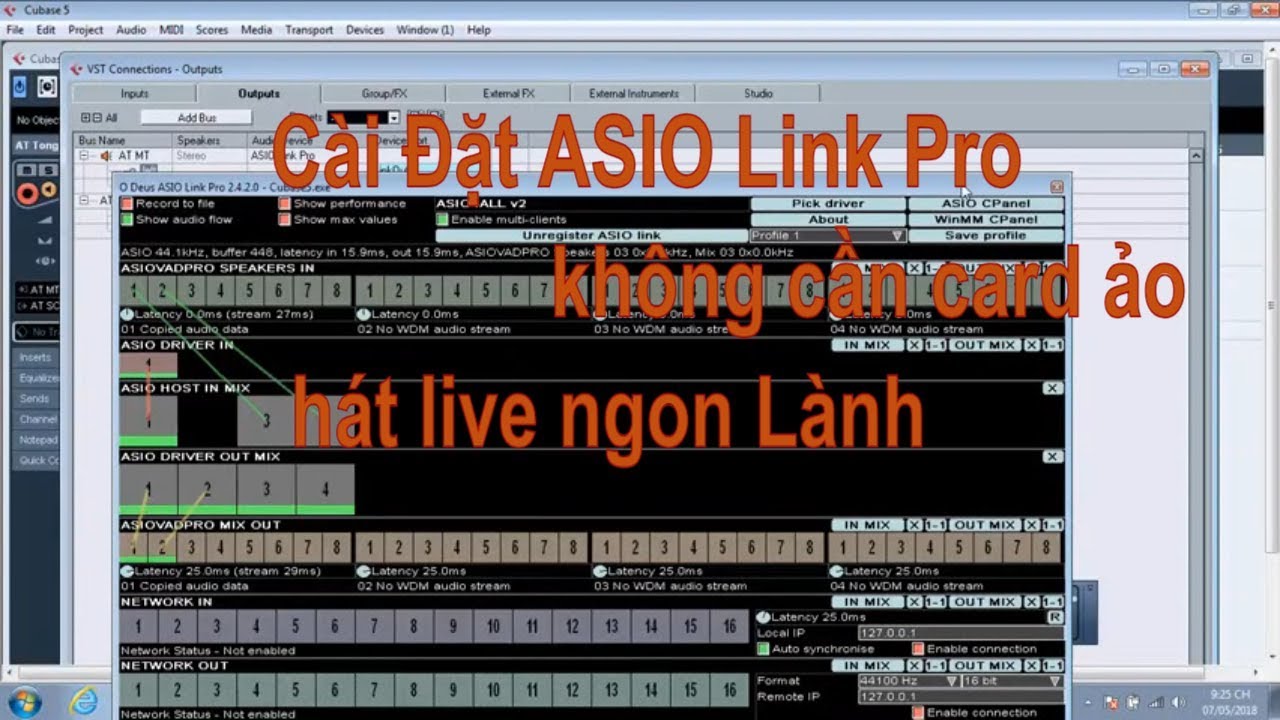 Hưỡng dẫn cài đặt ASIO Link Pro 2018 không cần card ảo #asiolinkpro - YouTube