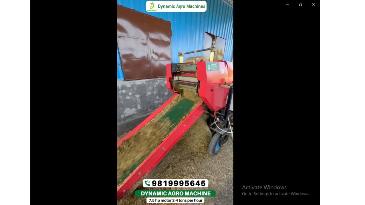 Introducing the Dynamic Agro Machine | 7.5hp Motor 2-4 tons per Hour ...