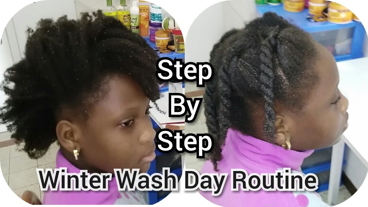 Super Detailed Full Wash Day Routine / Winter Step by Step Wash Day ...