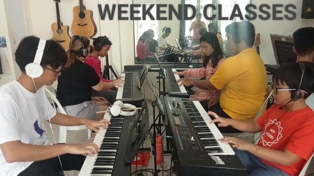 WEEKEND MUSIC CLASSES 🎶 - YouTube