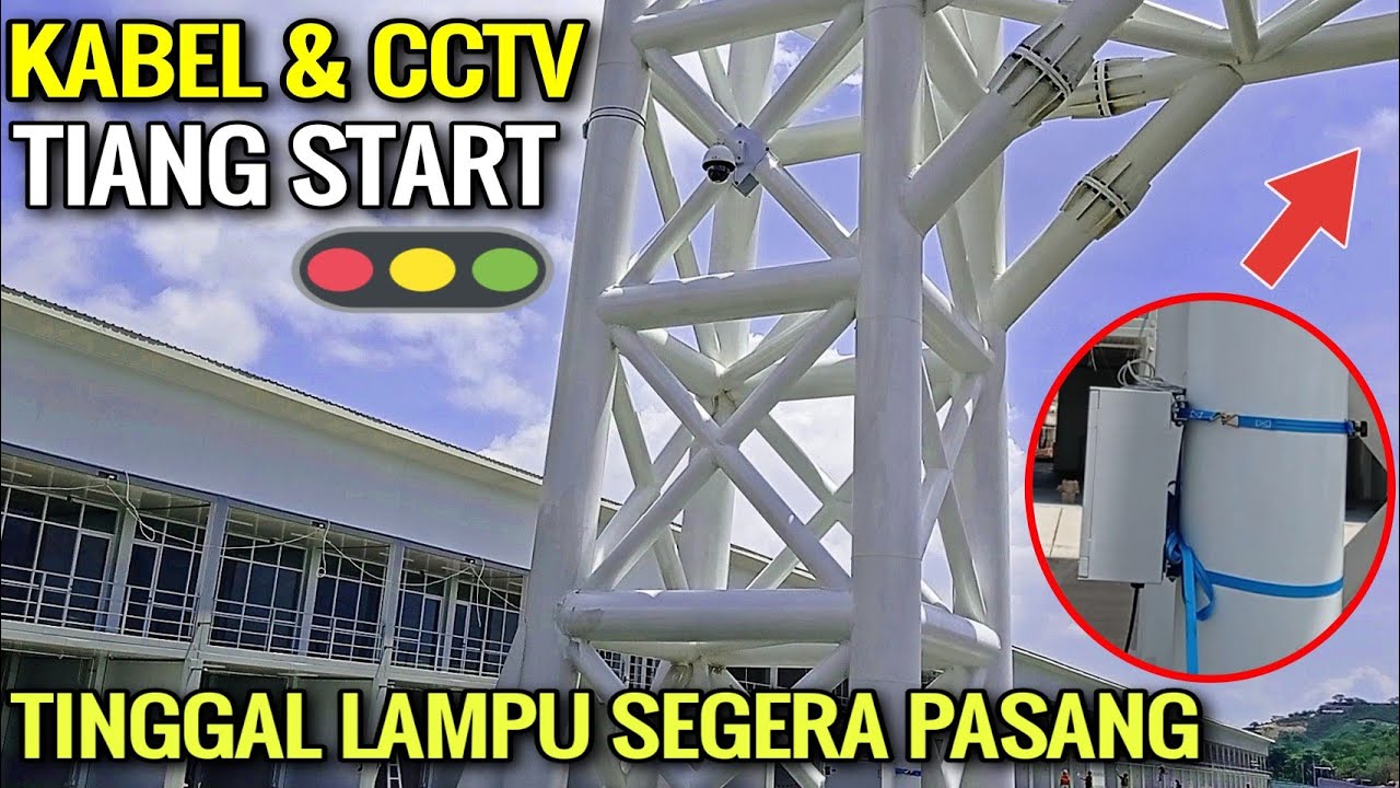 Terbaru..!! Tiang lampu 🚥 start, paddock & podium, pengecatan, sirkuit ...