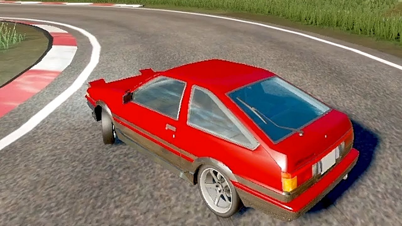 Drifting in Eight Driver Car Racing - YouTube