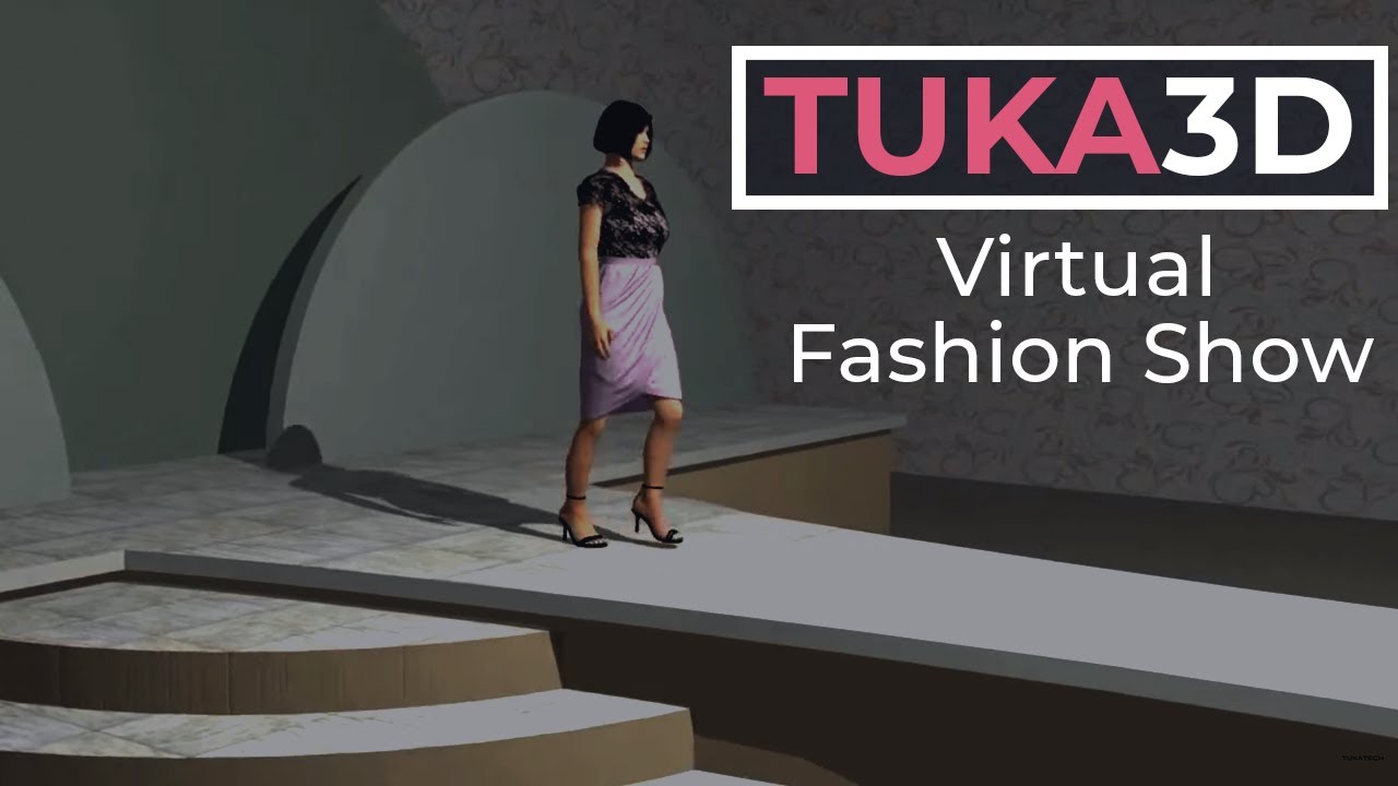 Aviraté 3D Fashion Runway Show | Contemporary Dresses | TUKA3D (2014 ...