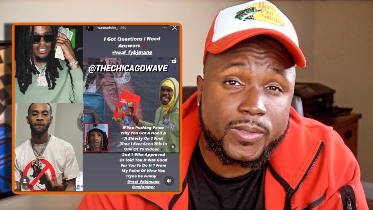 OBLOCK MUNNA DUKE CHECKS FYB J MANE FOR DISRESPECTING KING VON “ YOU A ...