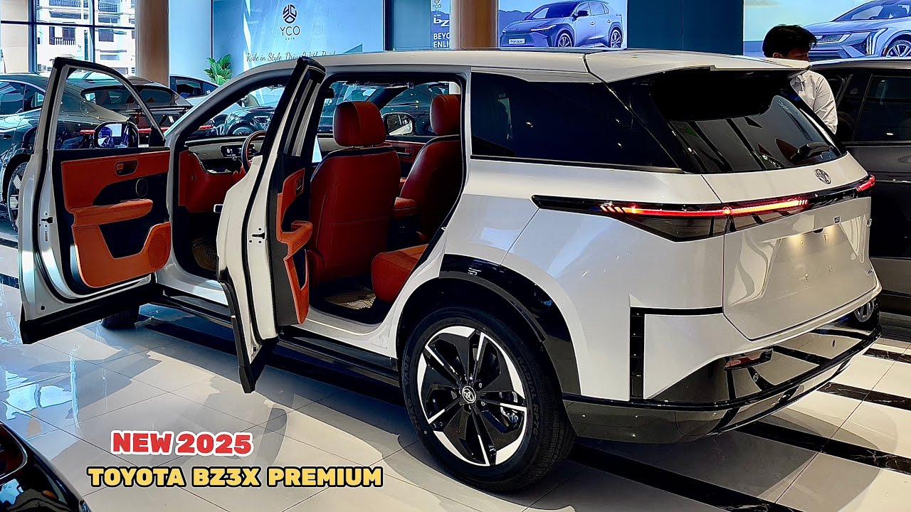 New 2025! New Premium TOYOTA BZ3X BEV | Comfort Luxury SUV EVs | Interior and Exterior - YouTube