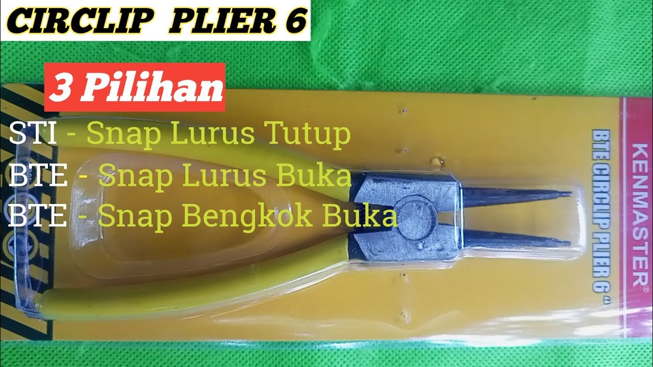 Review Snap Ring Klip & Pungsinya ( 3 Jenis BTE.STI.BTE ) - YouTube