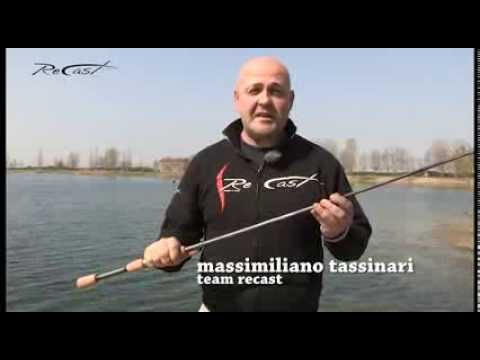rod recast rxe 6'3'' casting 3/16-1/2 oz - moderate - monopezzo - YouTube