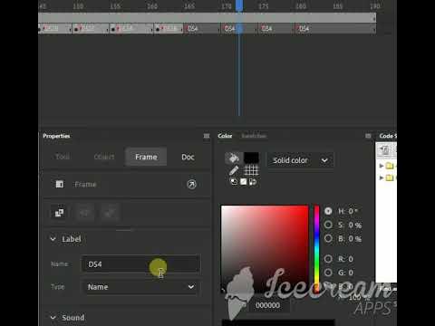 Adobe Animate CC 2021 Frame Label Name - Can't Edit? - YouTube