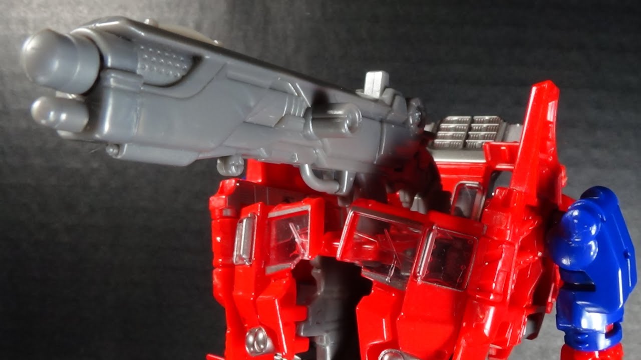 How to: Evasion Mode Optimus Prime GUN FACE! - YouTube
