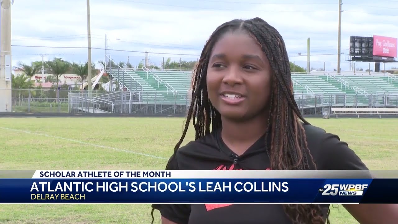 March Scholar Athlete of the Month: Leah Collins - YouTube