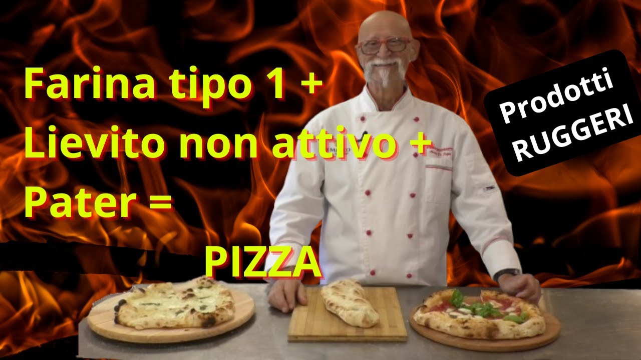 Pater Pizza e lievito non attivo per una pizza straordinaria - YouTube