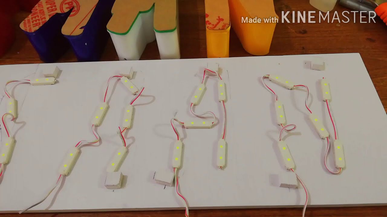 How to install LED light and Acrylic Letters | signcraft Hacks - YouTube