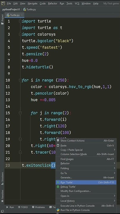 Amazing Turtle design using python | How to create Amazing Turtle ...