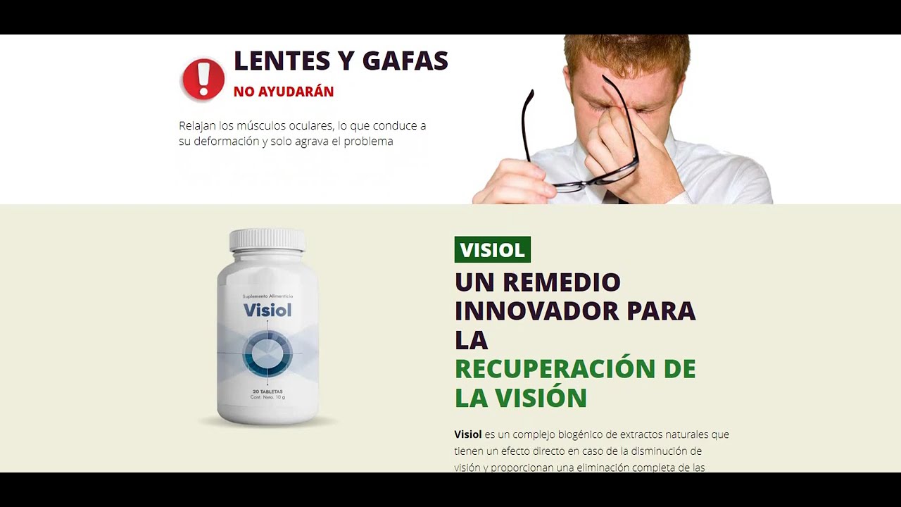 Visiol : Ingredientes, dónde comprar el original y cómo usarlo ...
