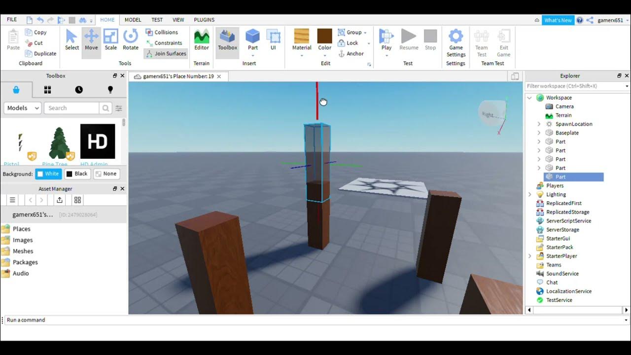 HOW TO MAKE A ROBLOX MODEL ON ROBLOX STUDIO 2021!!!; All the Basics ...