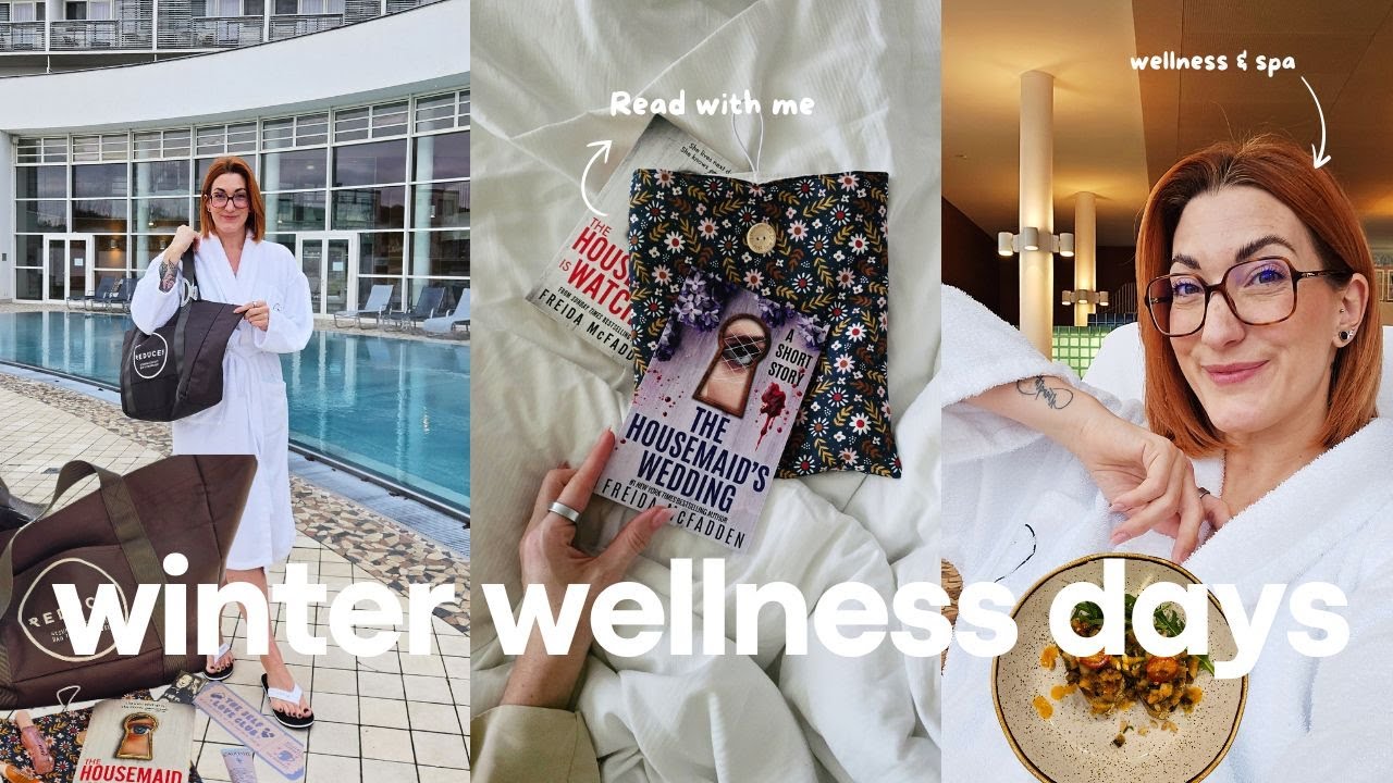 Read with me 📚 & Wellness-Days in my Life ☁️🤍 ️ (📍Reduce Vital****S Bad Tatzmannsdorf) - YouTube
