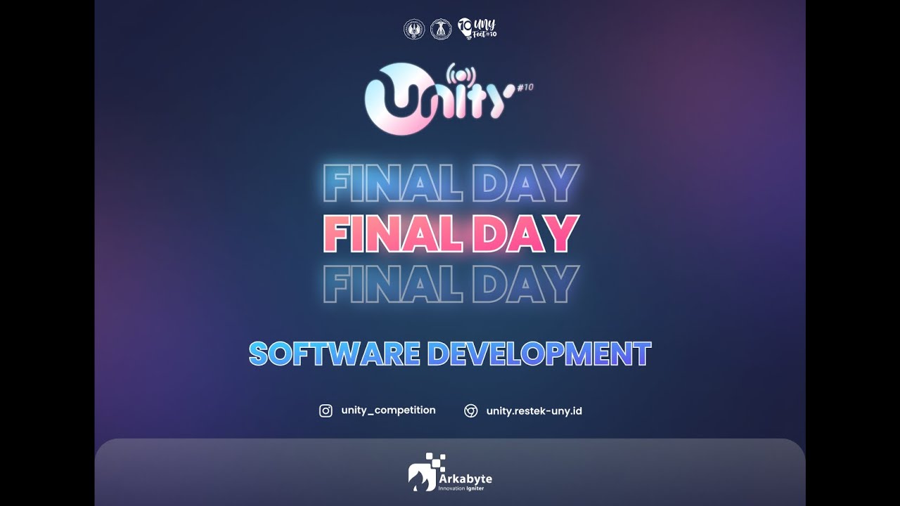 BABAK FINAL SOFTDEV | UNITY#10 COMPETITION - YouTube