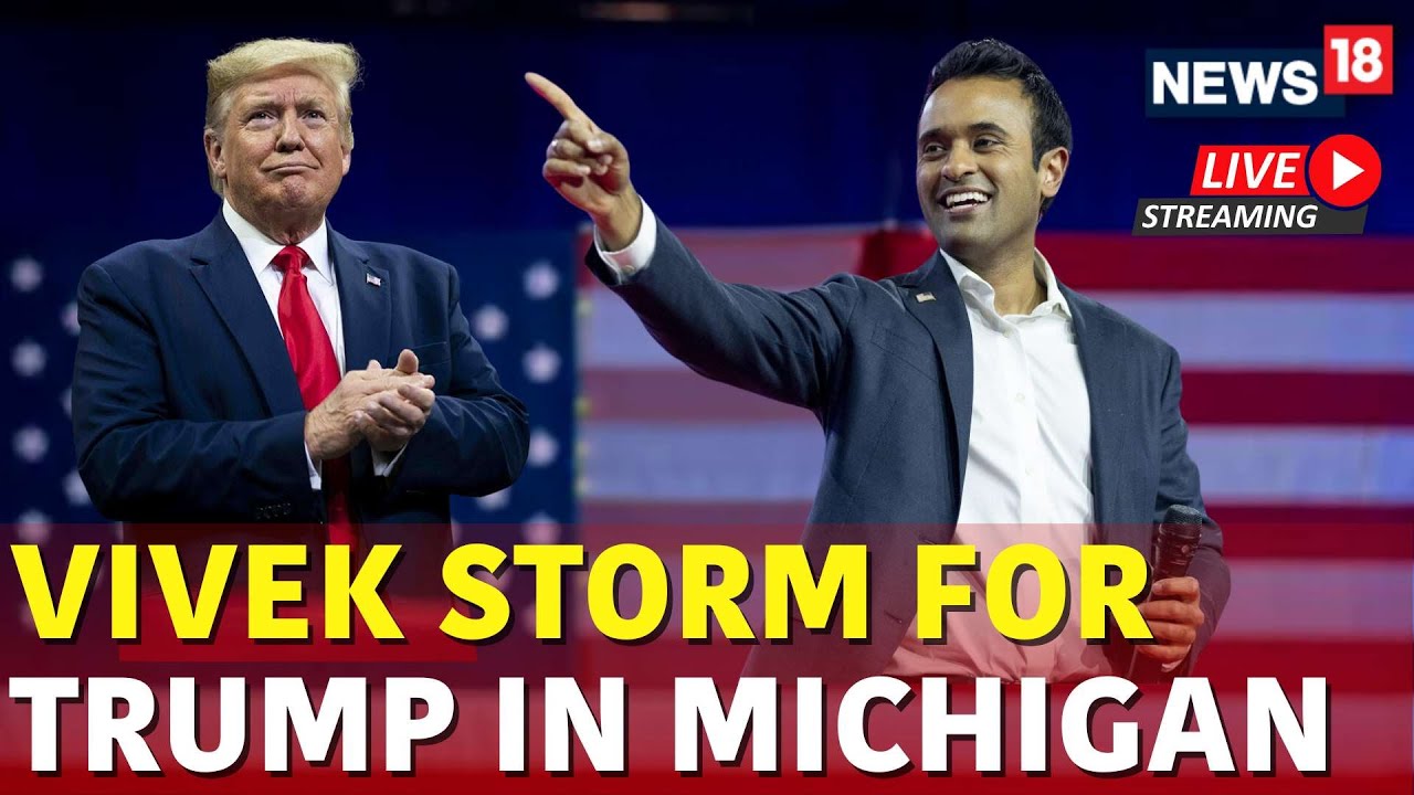 Vivek Ramaswamy Speech Live | Vivek Ramaswamy Rally For Trump In ...