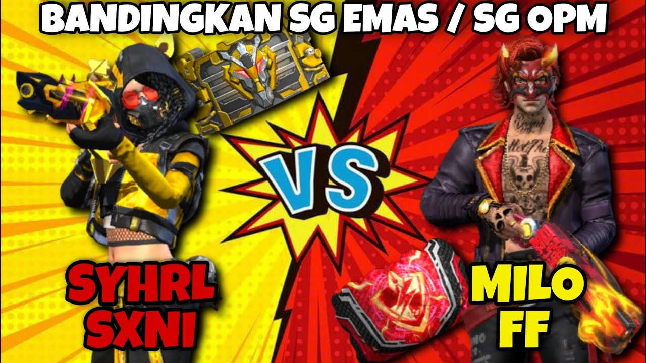 SG EMAS vs SG OPM | SENJATA KUNING TIDAK BERMAKSUD AIM KUNING📌 - YouTube