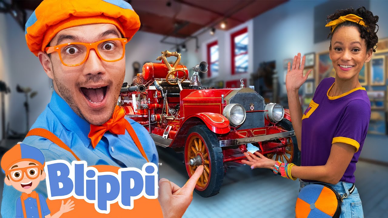 Blippi and Meekah Explore a Real Fire Truck! 🚒🔥 | Fun Learning Videos ...