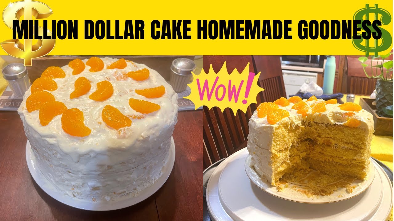 “Million Dollar Cake”/ Homemade #amazing #goodeats #yummyrecipe # ...
