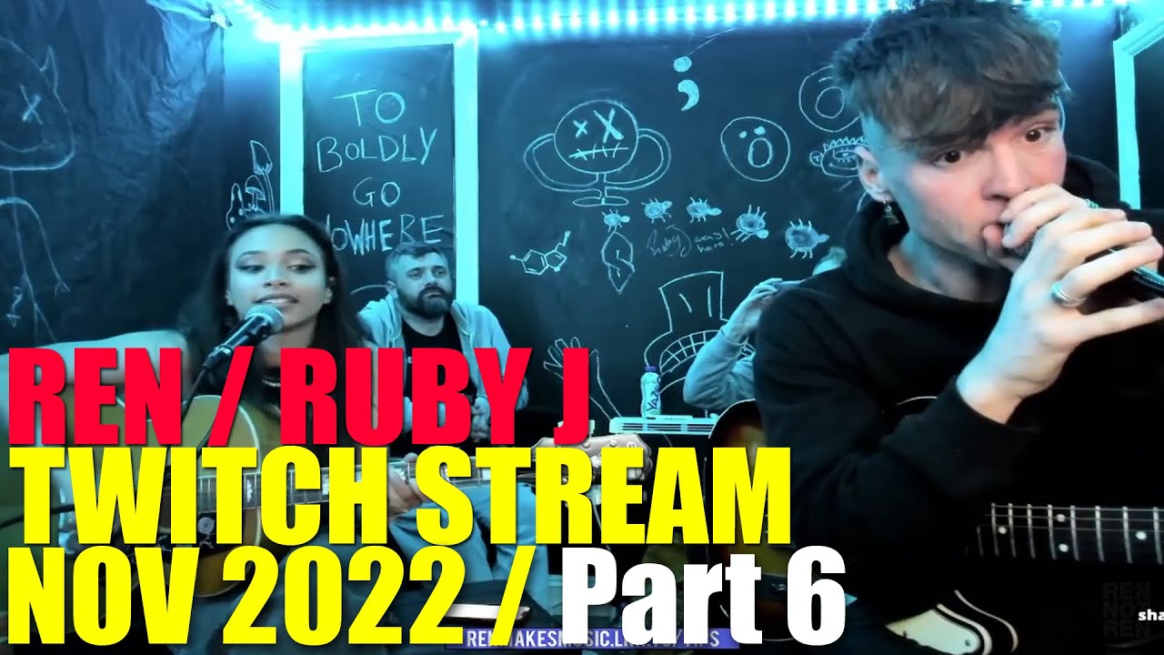 Ren And Ruby J - 'Blues Mashup' - Twitch Stream - Nov 2022 / Pt 6 - YouTube