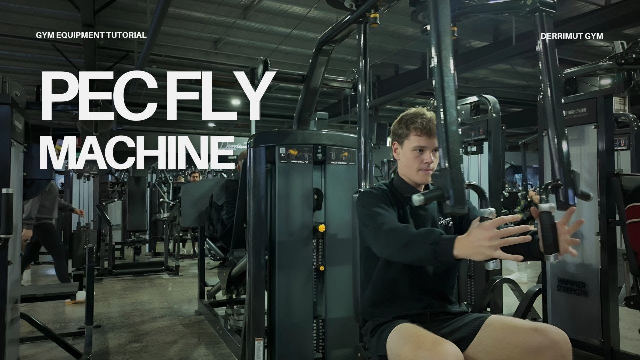 Gym Equipment Tutorial - Pec Fly Machine - YouTube