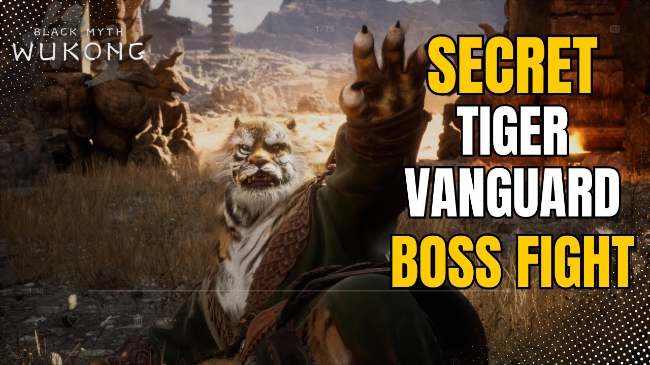 "Tiger Vanguard" Boss Battle - 1 Gourd Use Only - Secret Realm - Black ...
