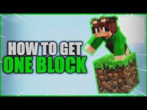 How To Make Your Own Oneblock World (100% Free) - YouTube