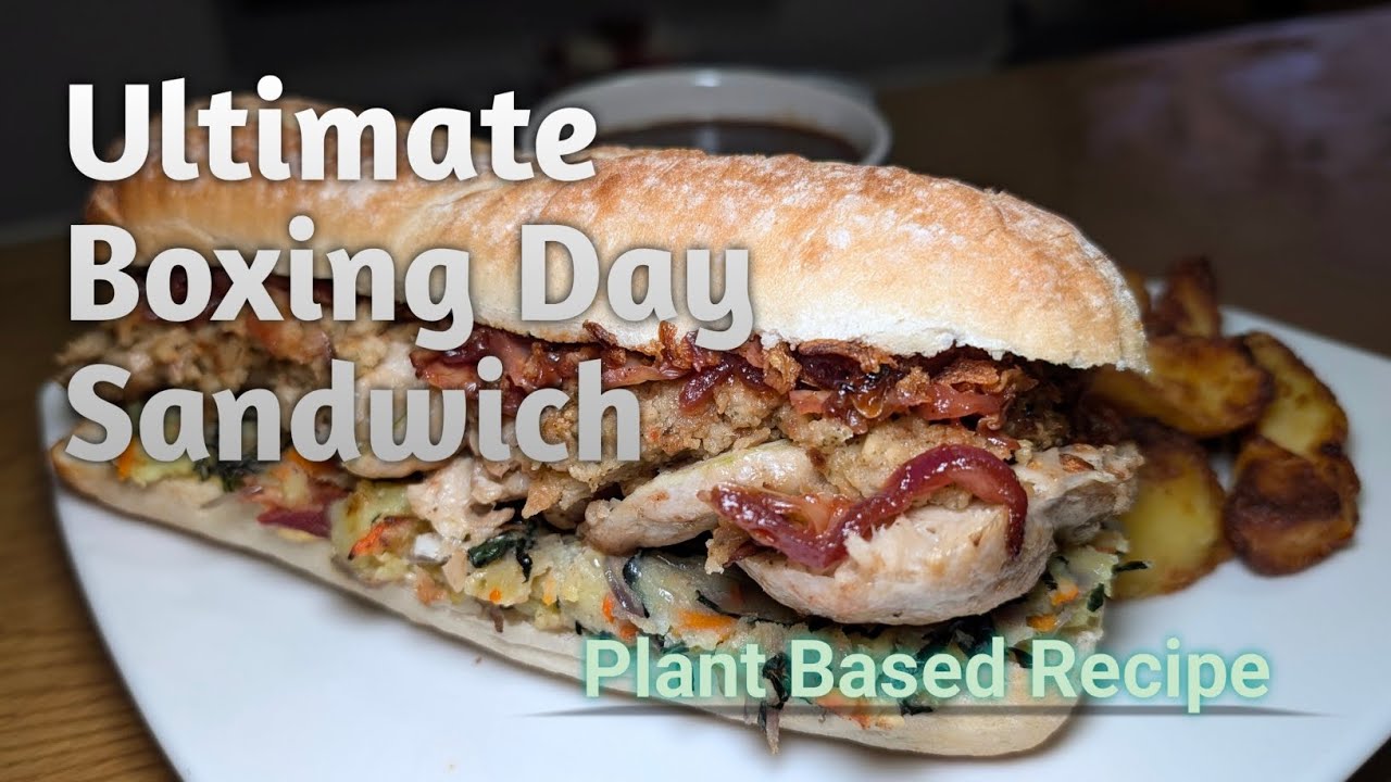 Ultimate boxing day sandwich - YouTube