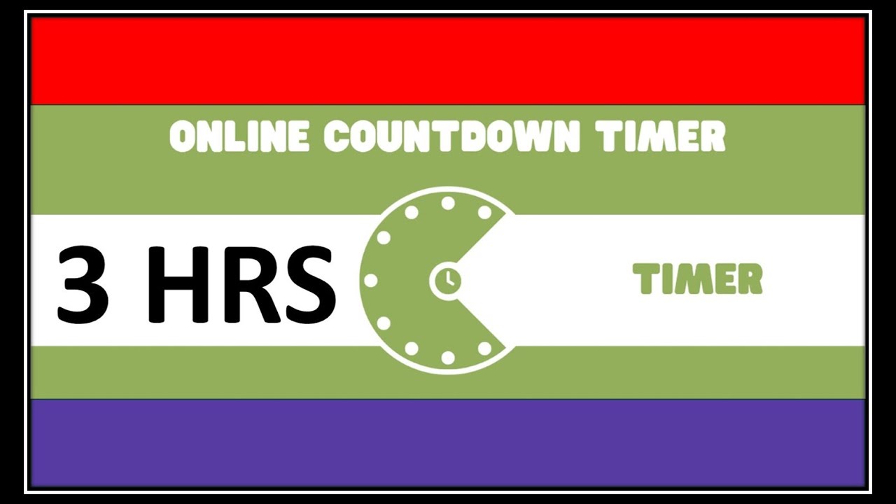 3 hours countdown timer #3hrscountdowntimer #punctual # ...