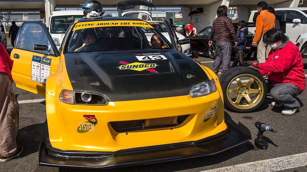 Honda Civic EG6 Vtec N/A 262hp Time Attack - YouTube