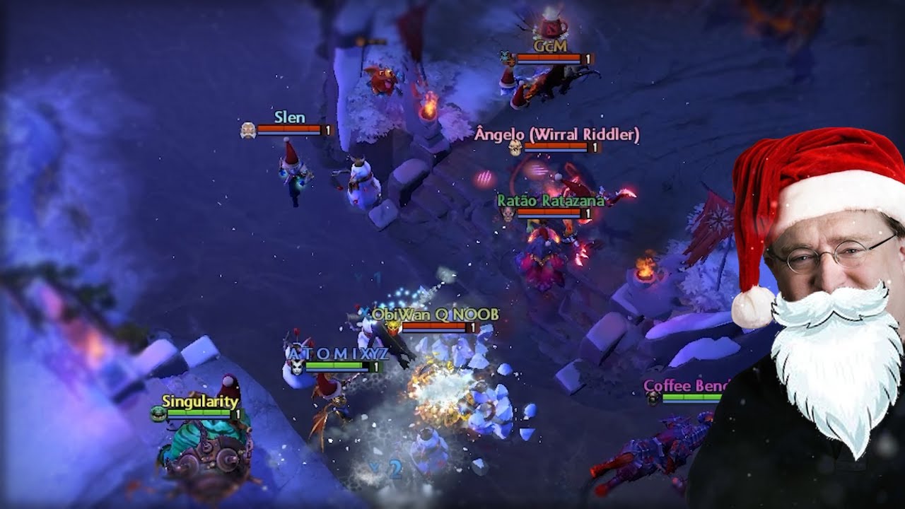 Christmas Miracle Dota 2 - YouTube